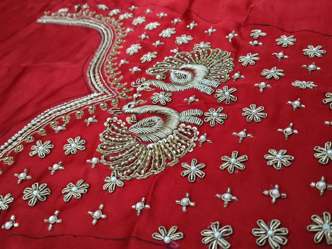 Hand Work, Khatali Work Blouse - Etsy
