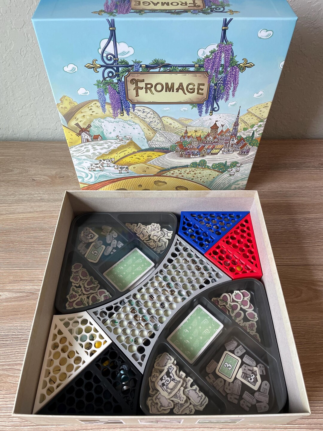 Fromage Board Game Organizer - Etsy