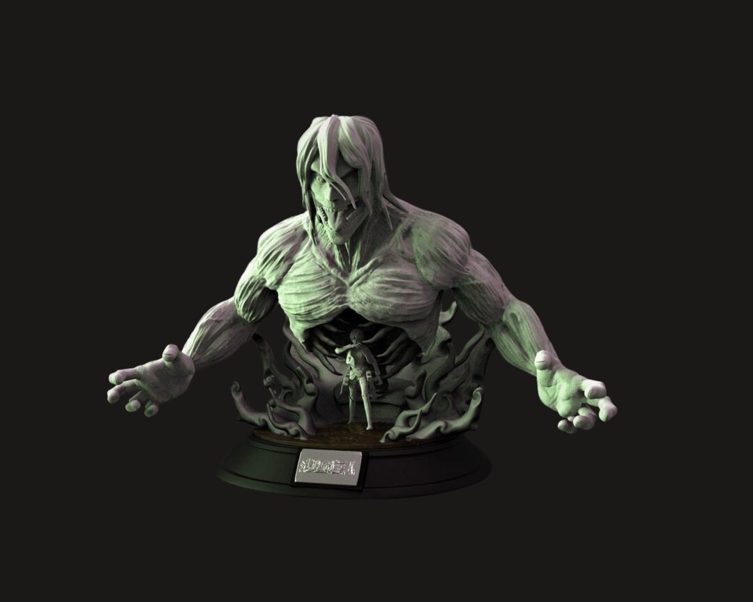 Attack Titan STL, High Quality STL Printer Files, Figures, Movie ...