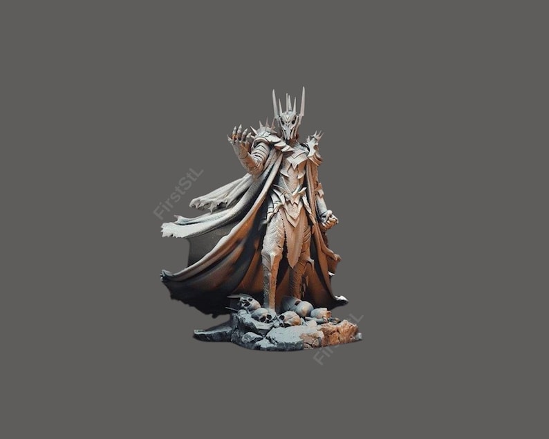 Sauron the Dark Lord 3D Stl, 3D Digital Printing STL File for 3D ...