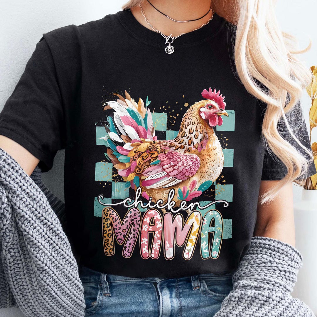 Chicken Mama Png, Boujee Chicken Digital Design, Chicken Lover Png ...