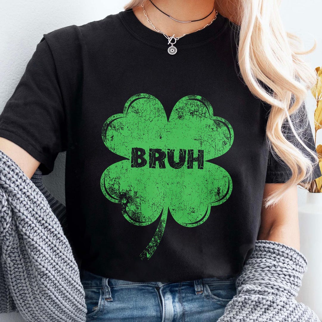 Bruh St. Patrick’s Day - Funny PNG for Teens, Boys & Kids Bruh St Pat ...