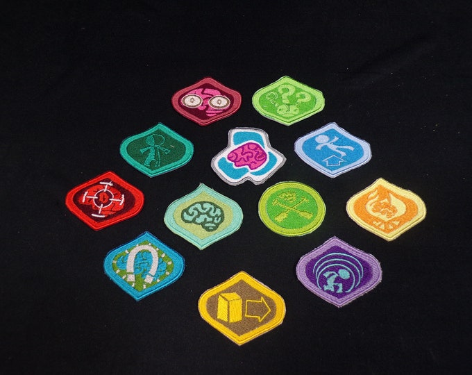 MADE TO ORDER Psychonauts Merit Retro Steam Gaming Badge Iron on Patch ...