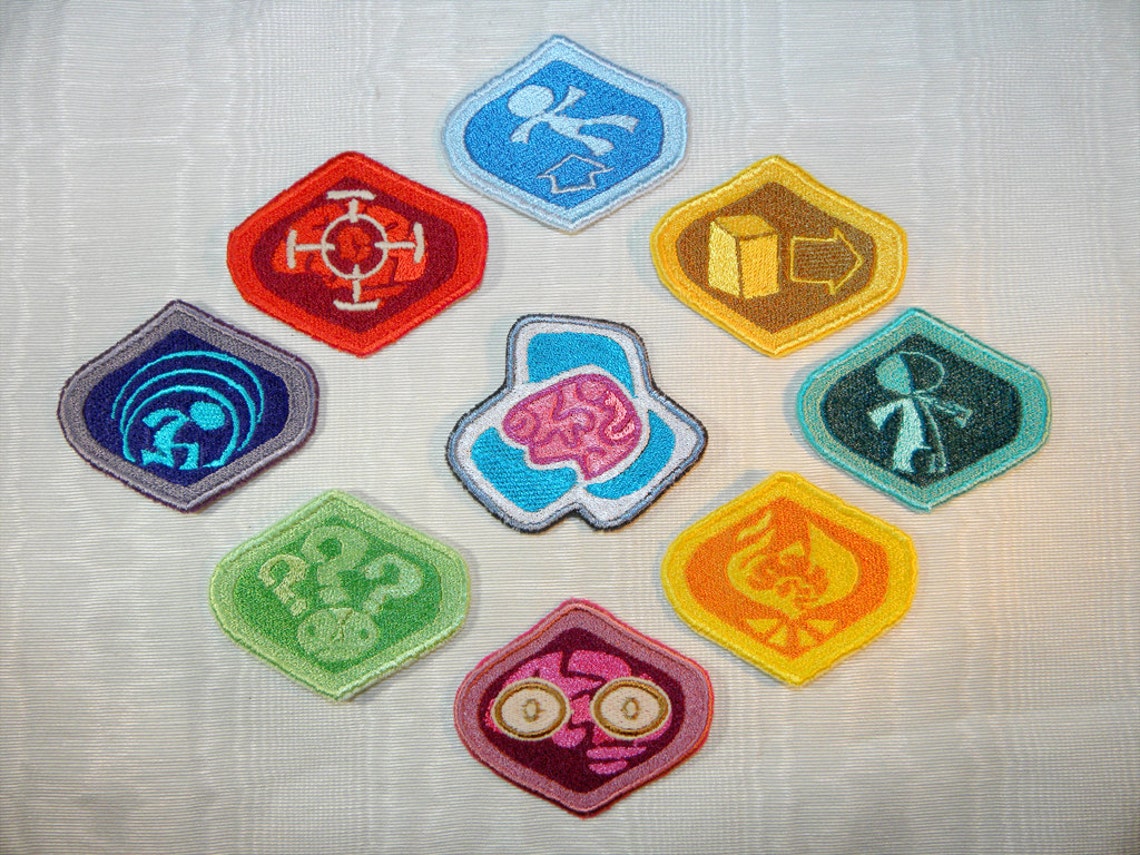 MADE TO ORDER Psychonauts Merit Retro Steam Gaming Badge Iron on Patch ...