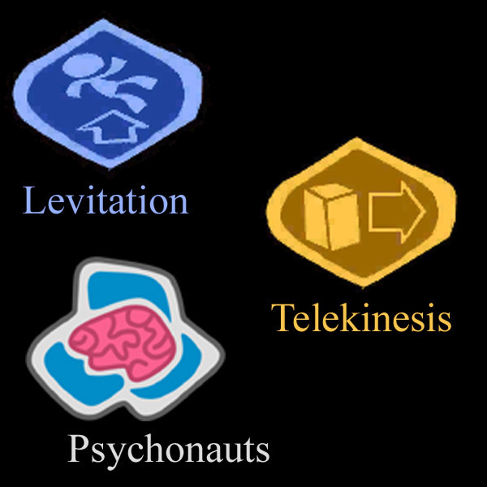 MADE TO ORDER Psychonauts Merit Retro Steam Gaming Badge Iron on Patch ...