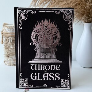 Throne of Glass by Sarah J. Maas: Handmade Rebind - TOG (more Colors ...