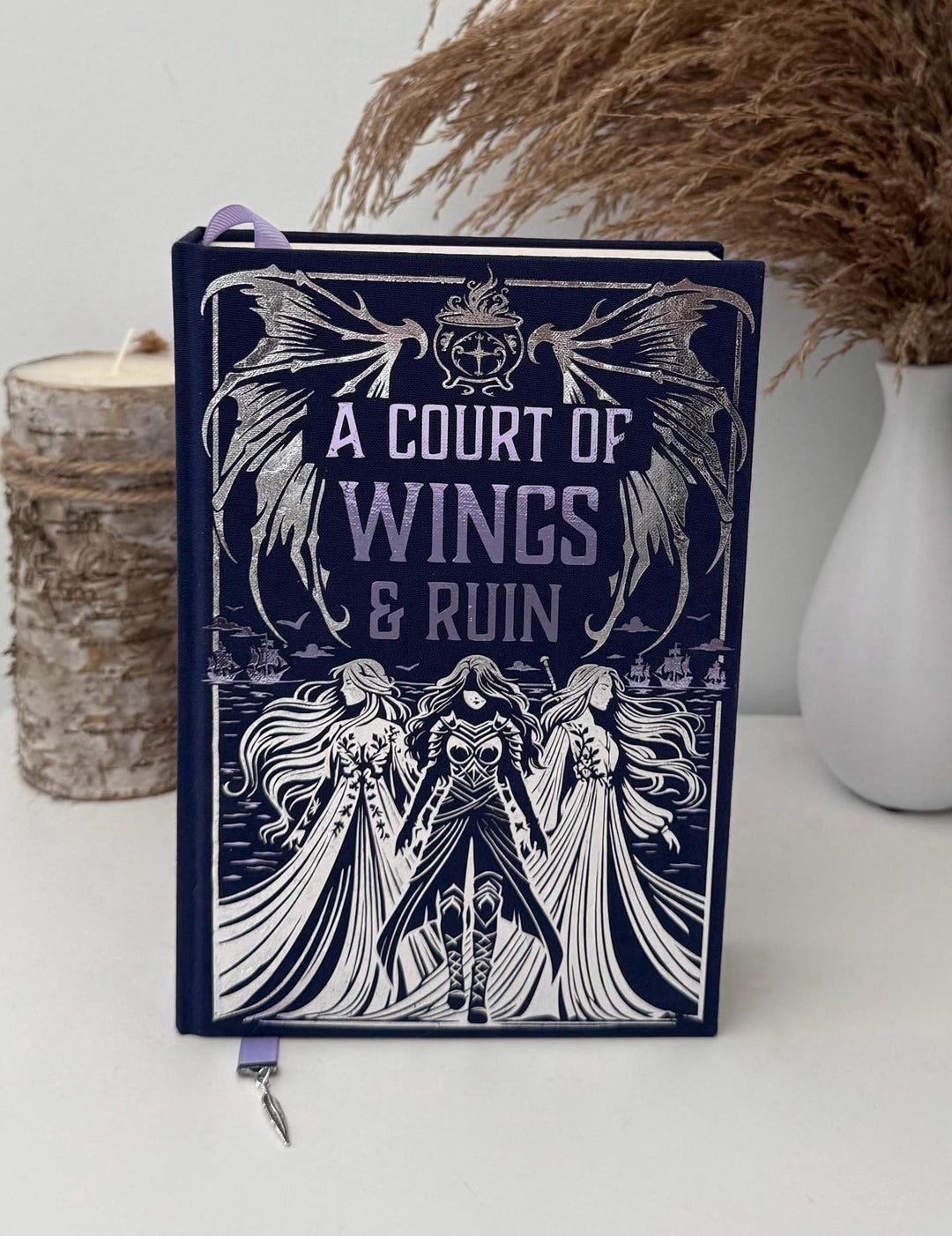 A Court of Wings and Ruin by Sarah J. Maas: Handmade Rebind - ACOTAR Series - Etsy