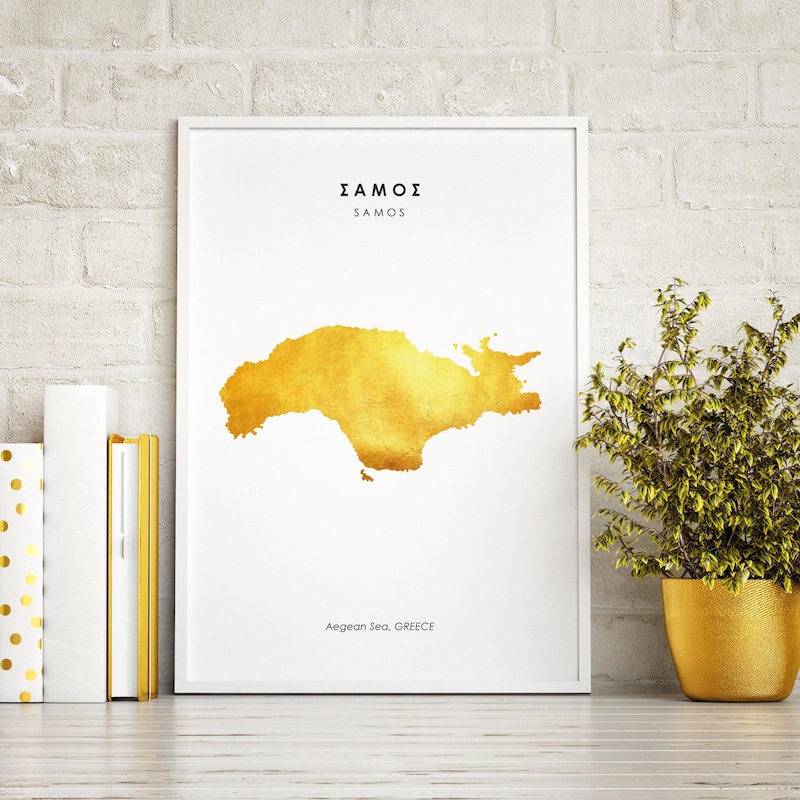 Samos Maps - Etsy UK