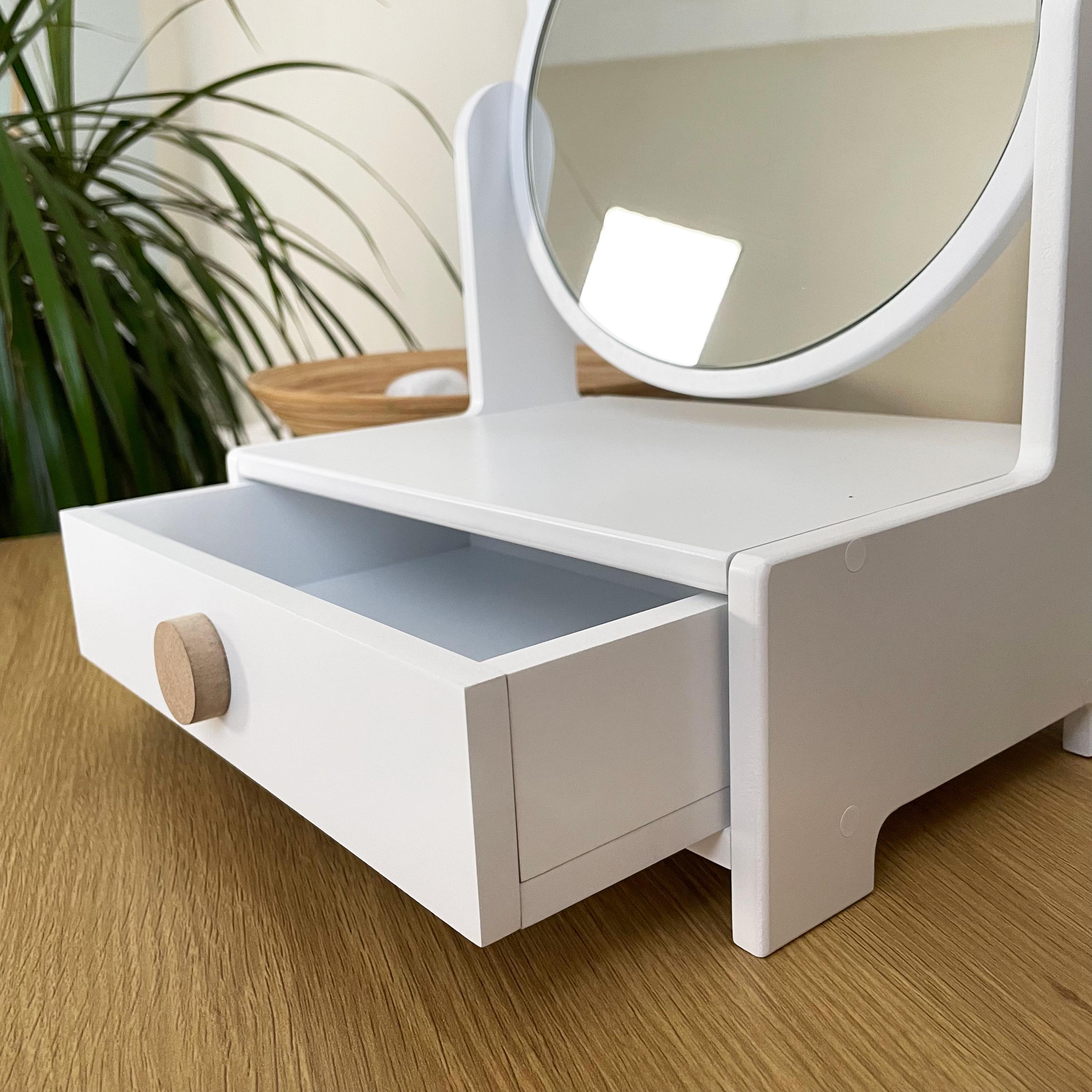 Elegant Mini Vanity Table – Perfect for Makeup and Beauty Essentials ...