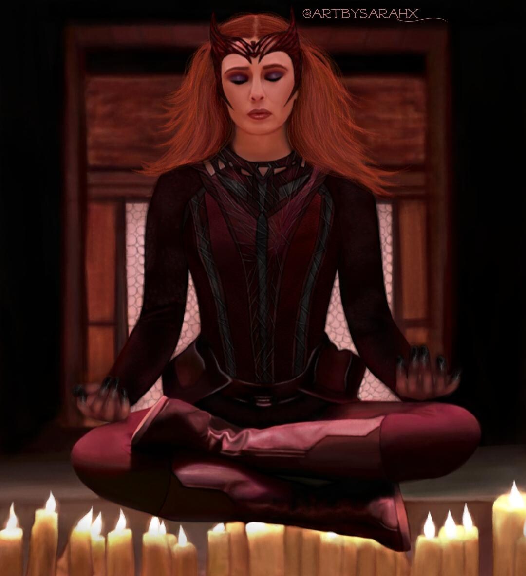 Marvel: Wanda Maximoff Mom FANART - Etsy