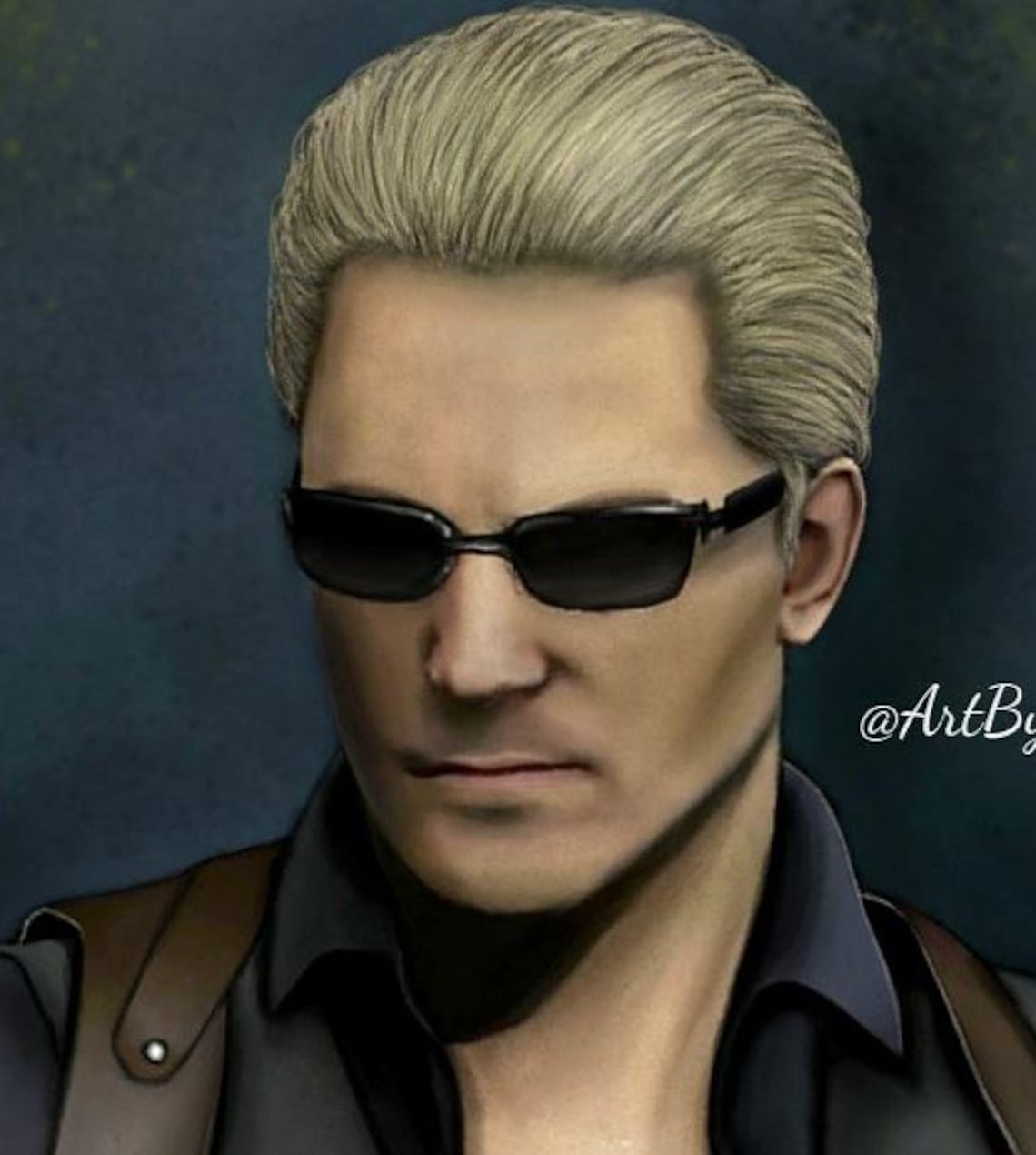 Resident Evil: Albert Wesker FANART - Etsy