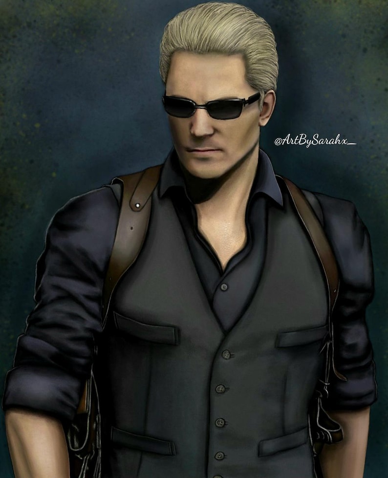 Resident Evil: Albert Wesker FANART - Etsy