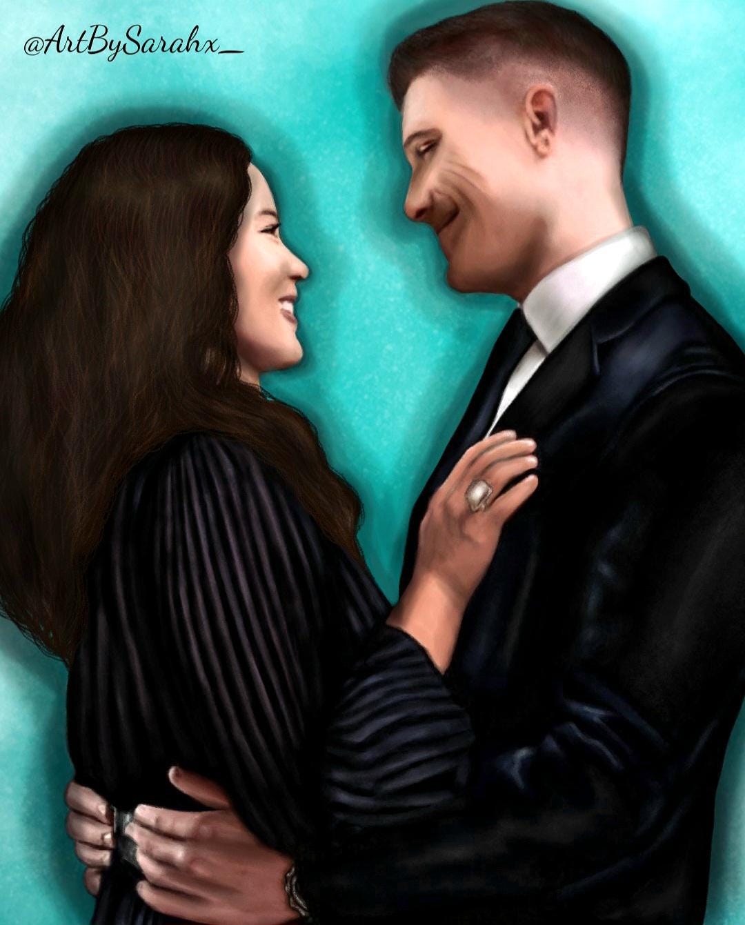 The Rookie: Lucy Chen and Tim Bradford (chenford) FANART - Etsy