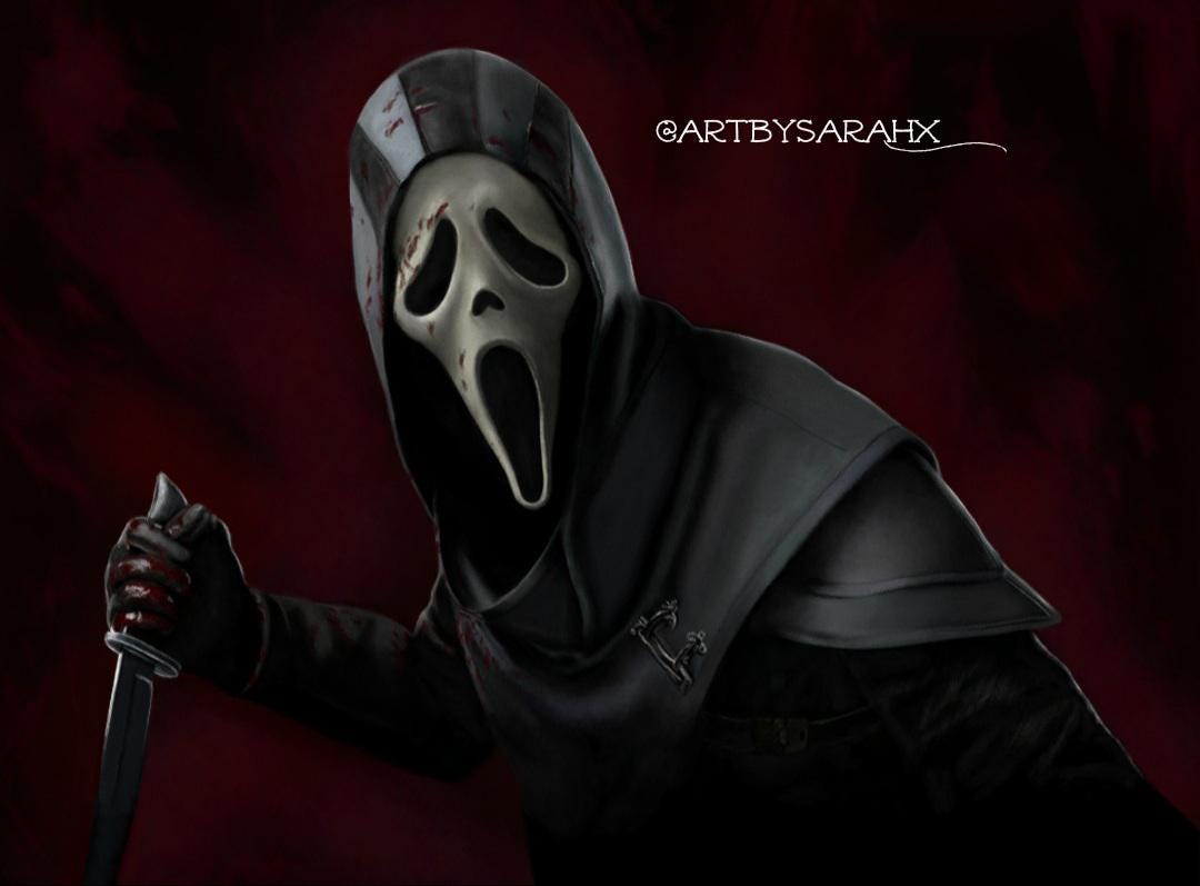 Horror: Scream Ghostface FANART - Etsy