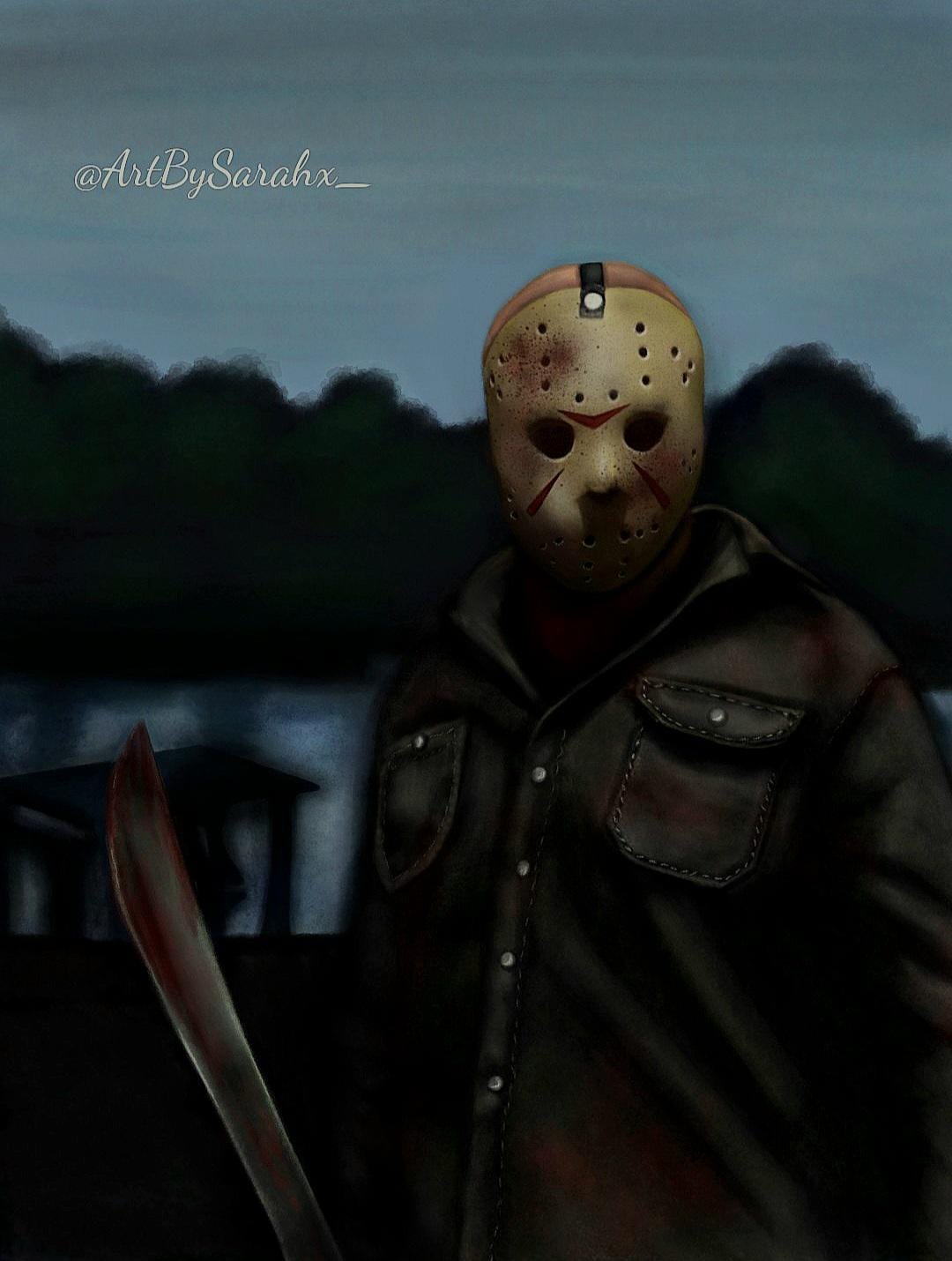 Horror: Jason Voorhees FANART - Etsy