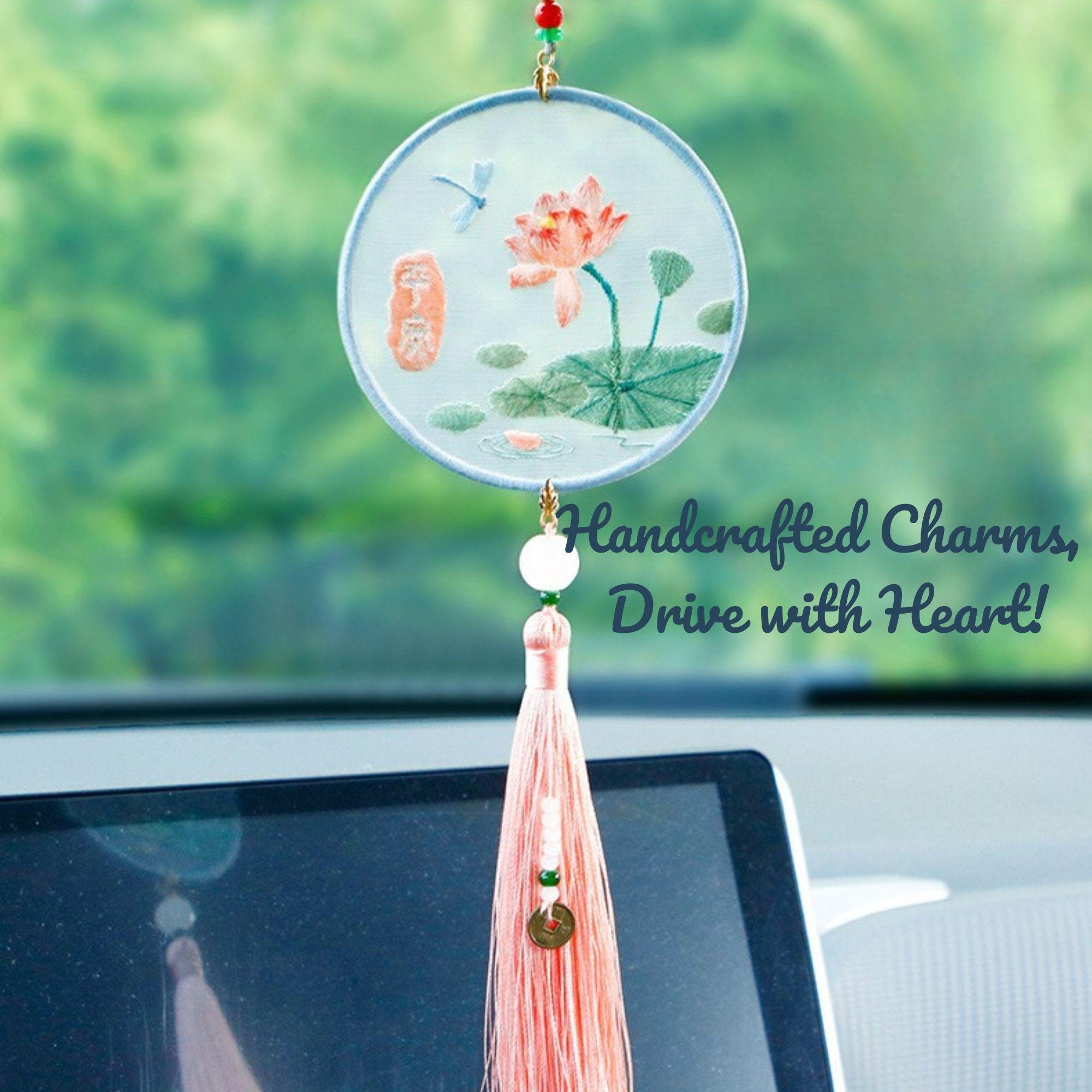 DIY Embroidery Amulet Kit: Beginner Craft Set With Tassel & Lanyard - Etsy