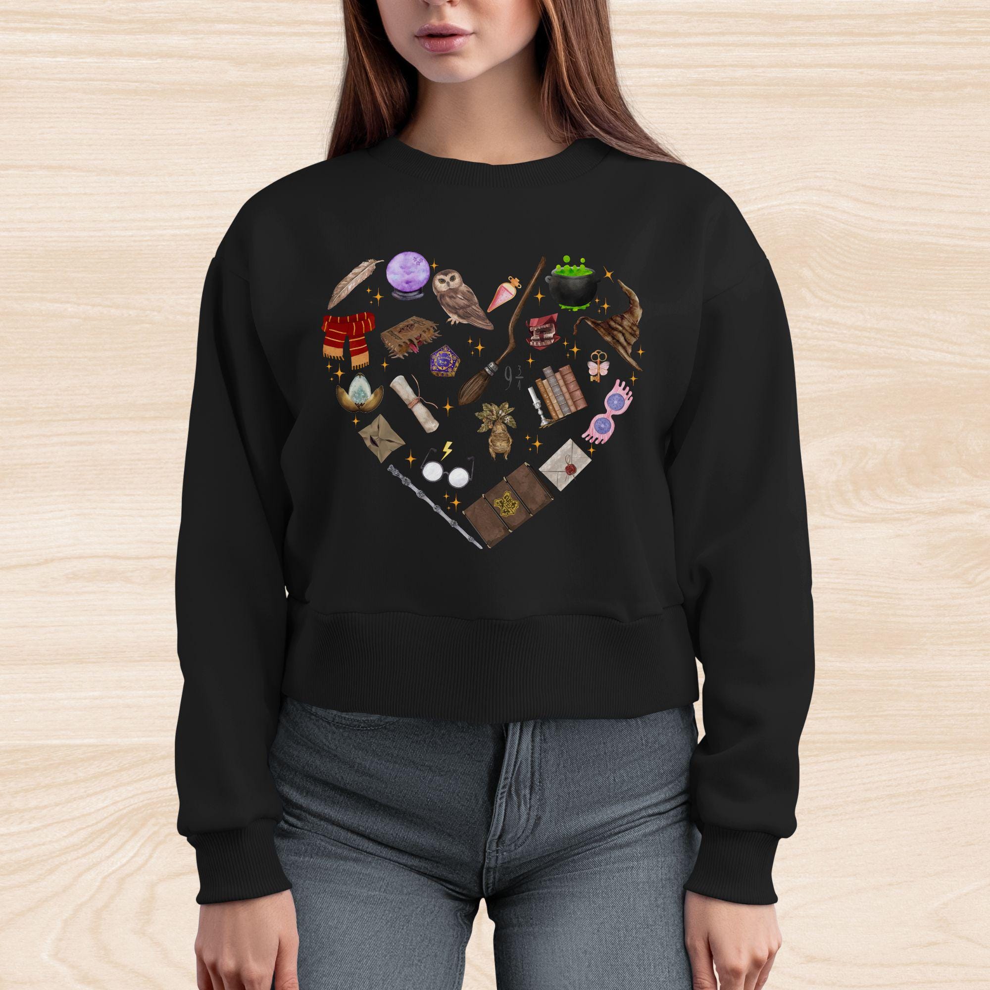 Watercolor Wizard Heart Png Magician Witch Heart Magic School Decor ...