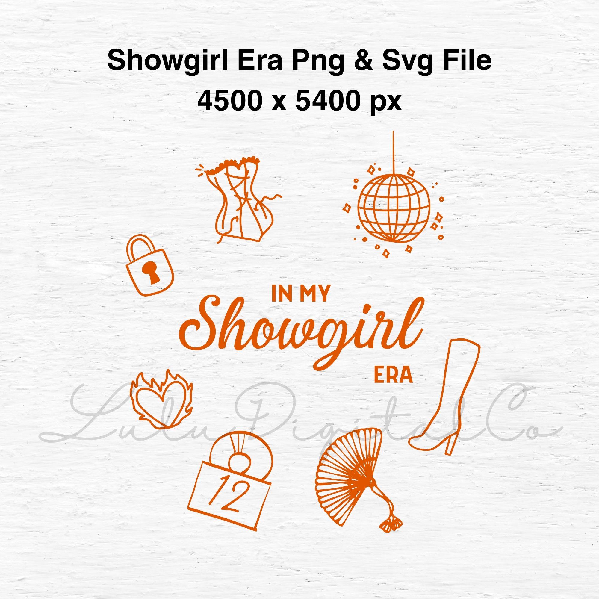 In My Showgirl Era Svg Retro Showgirl Shirt Taylor Svg Era Sublimation ...