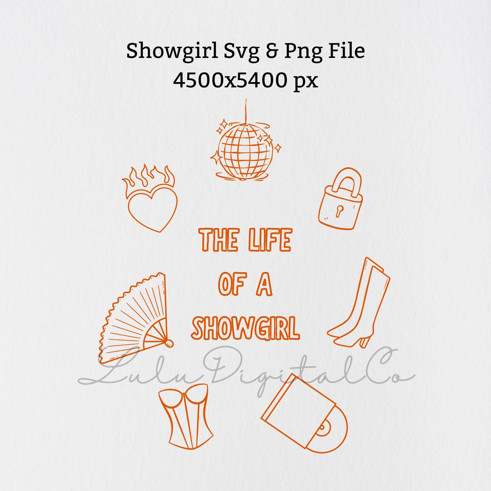 The Life of a Showgirl Png Showgirl Era Svg Taylor Png Showgirl Life ...