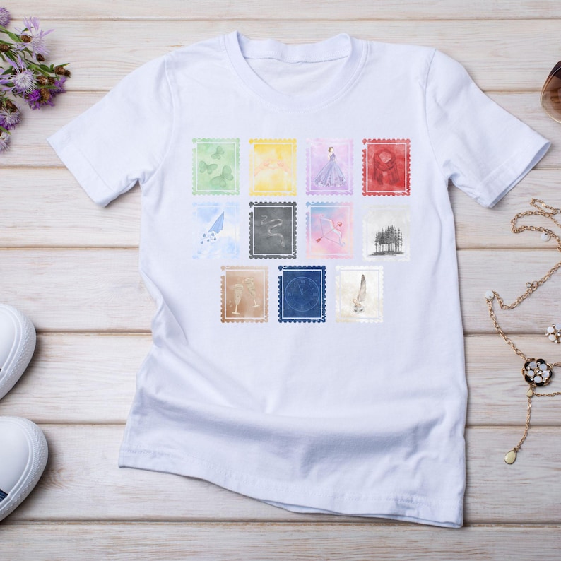 Eras Stamp Digital Sticker Taylor Png Taylor Clip Art Music Era Poster ...