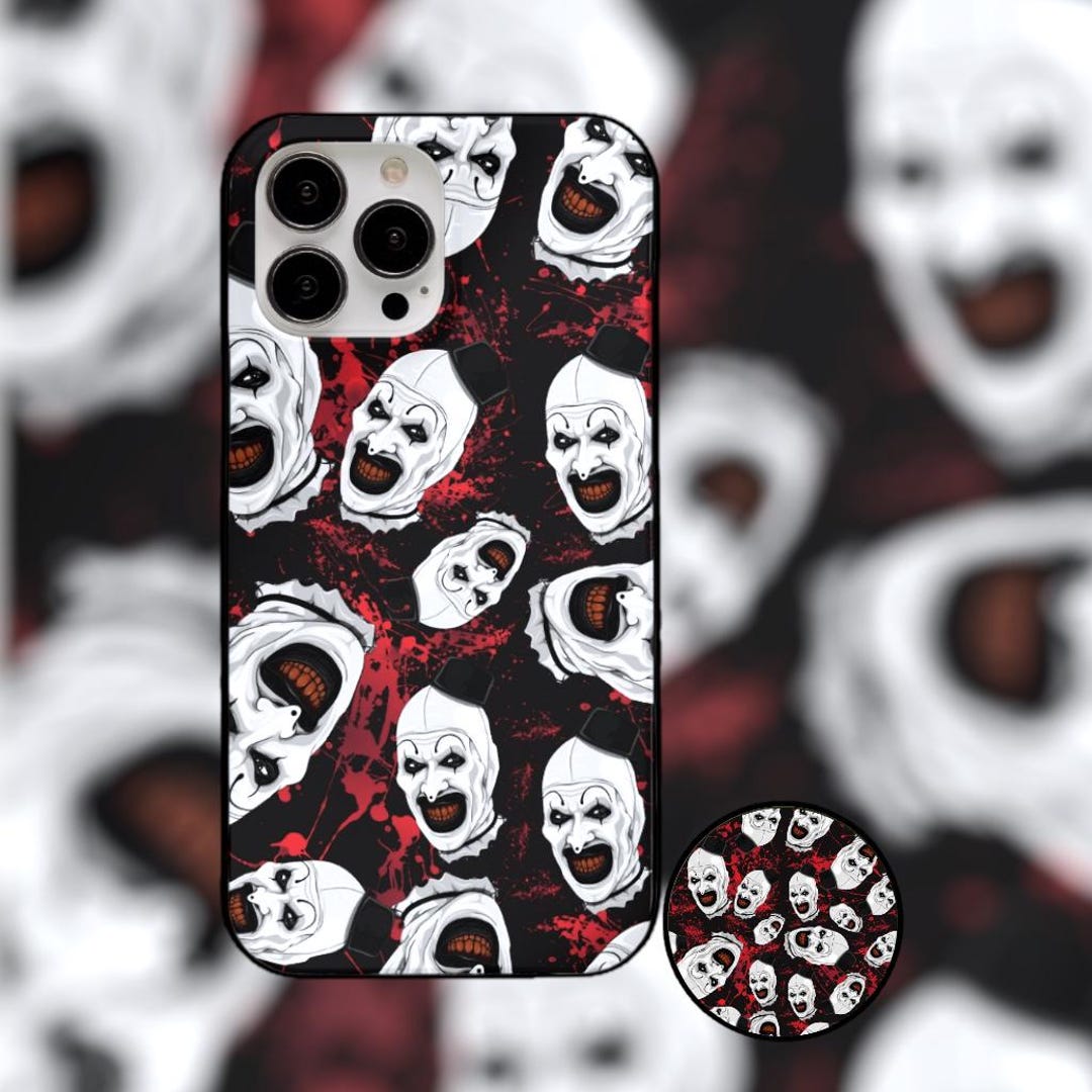 Horror Movie Phone Case Art Clown Terrify iPhone Samsung - Etsy UK
