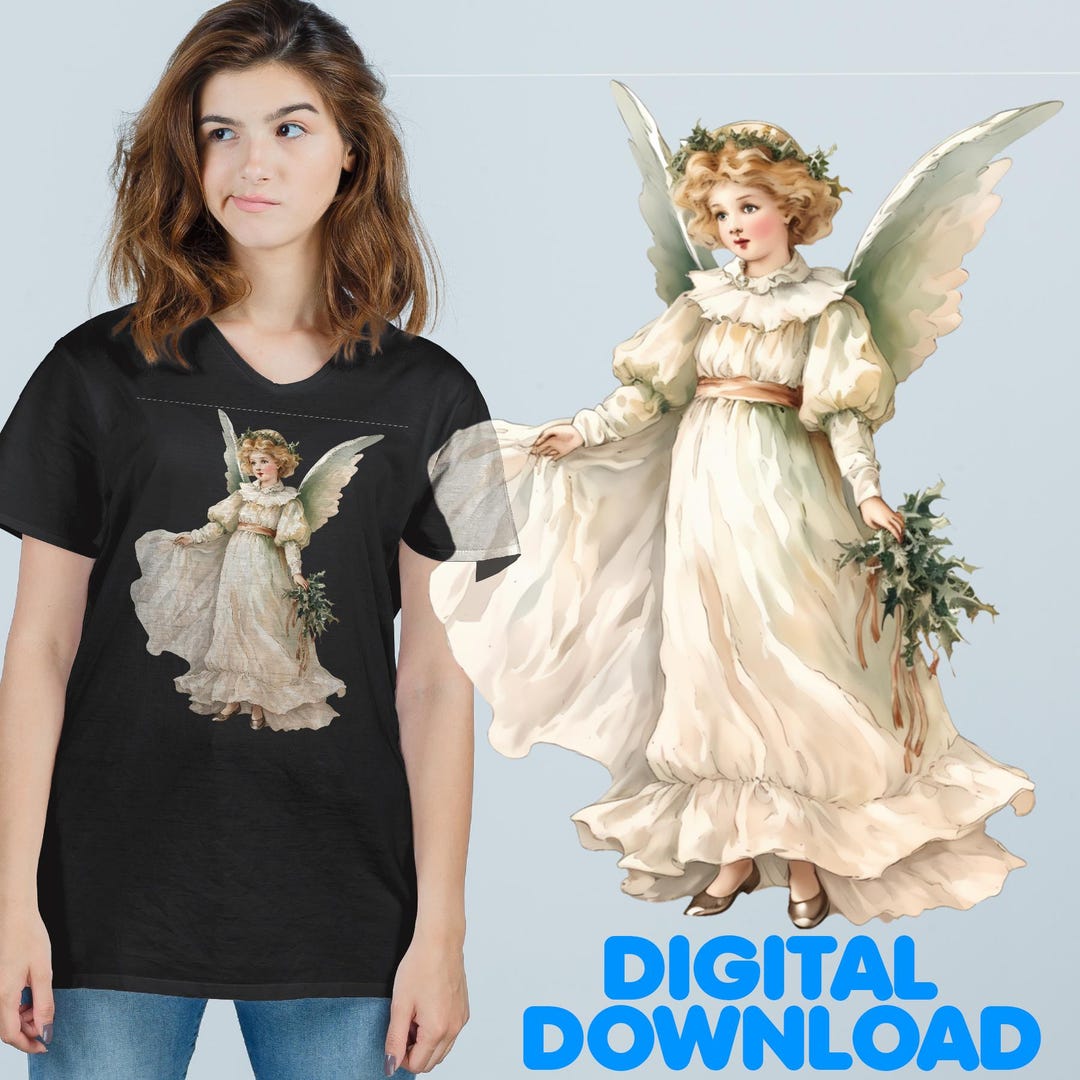 Golden Light White Angel Png, Digital Png, Printable Png, Digital Art ...