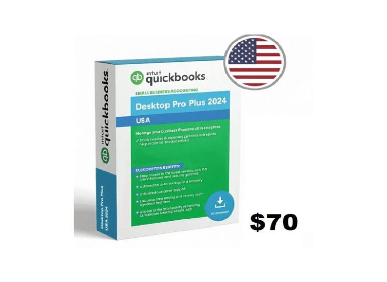 Quickbooks Desktop Pro 2024 Accounting - Etsy