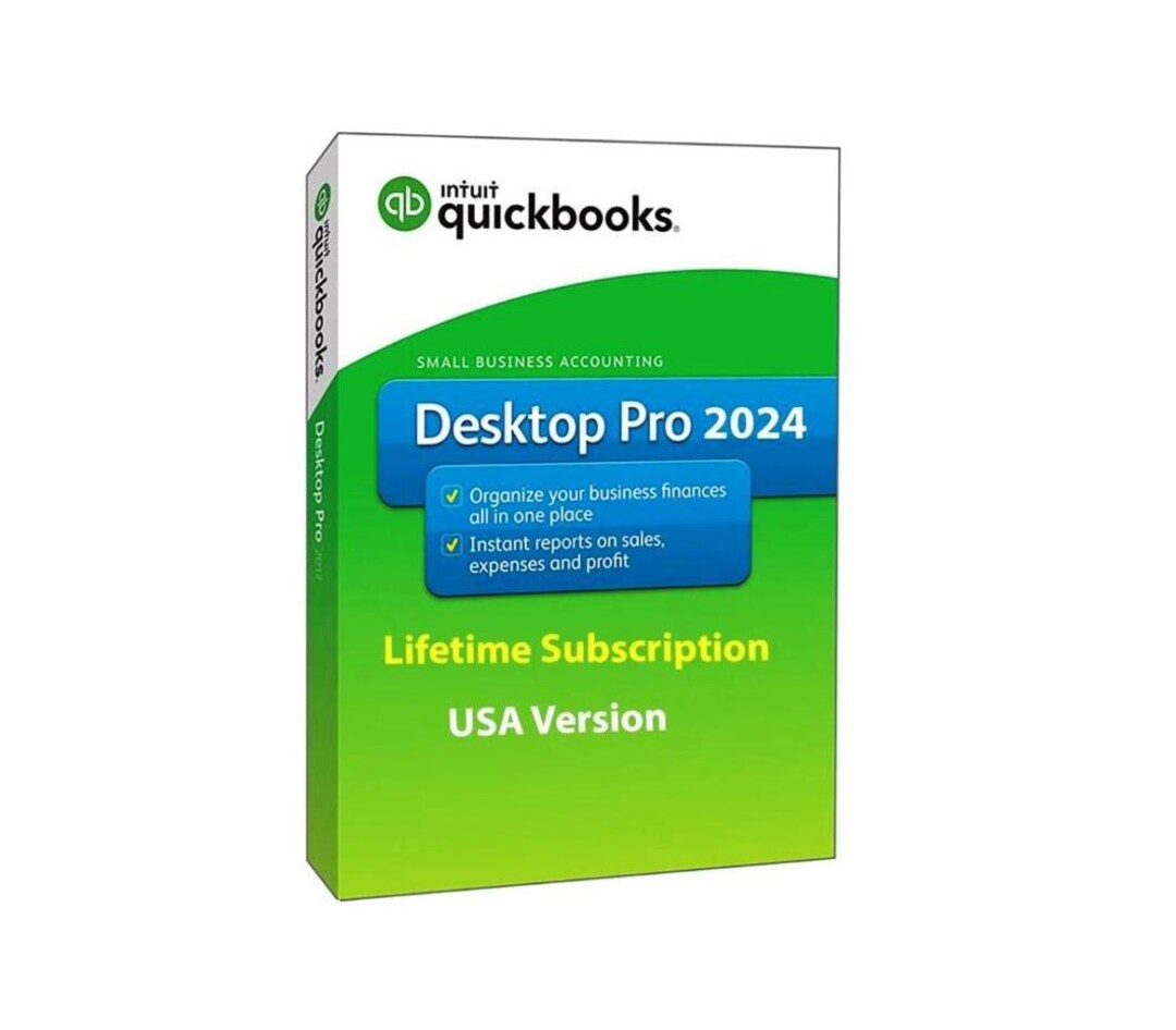Quickbooks Desktop Pro 2024 for Windows No Subscription - Etsy