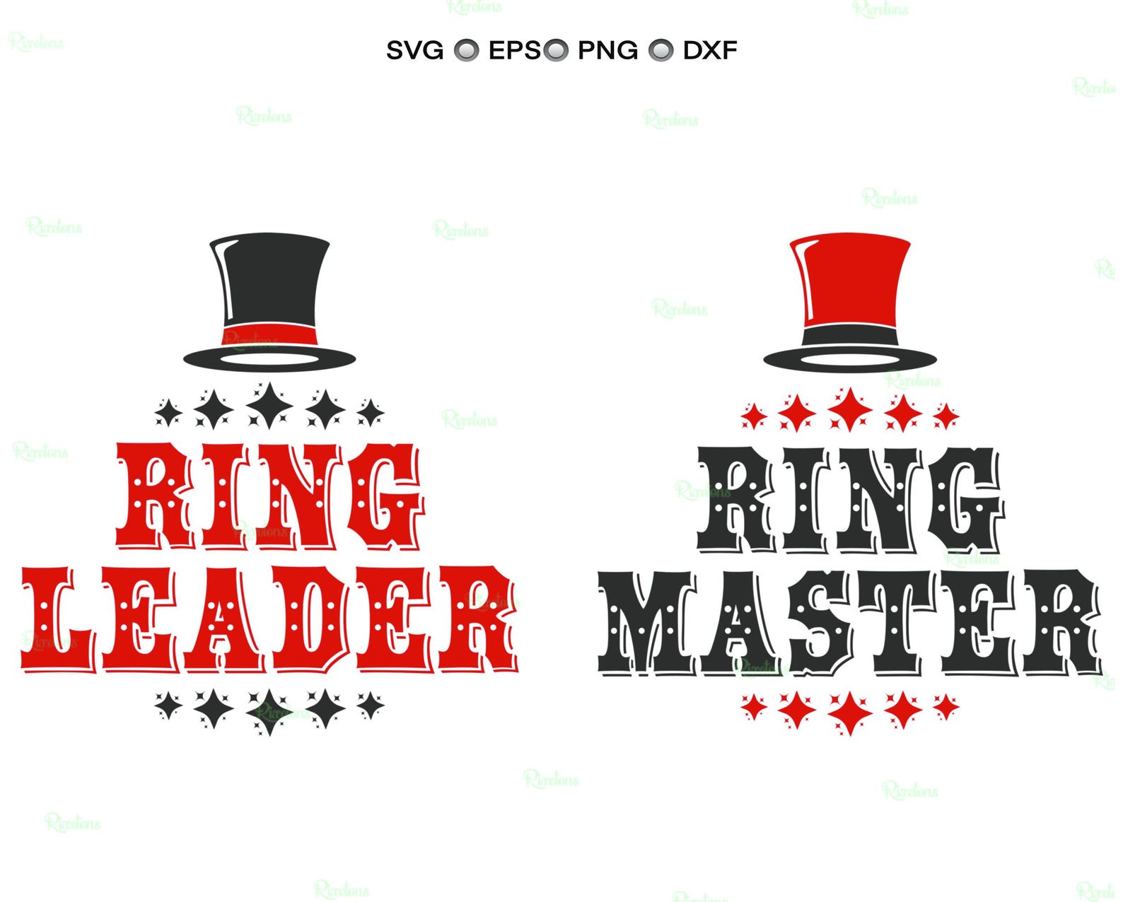 Ringmaster & Circus Tent SVG: Carnival Theme Clipart (digital Files) - Etsy