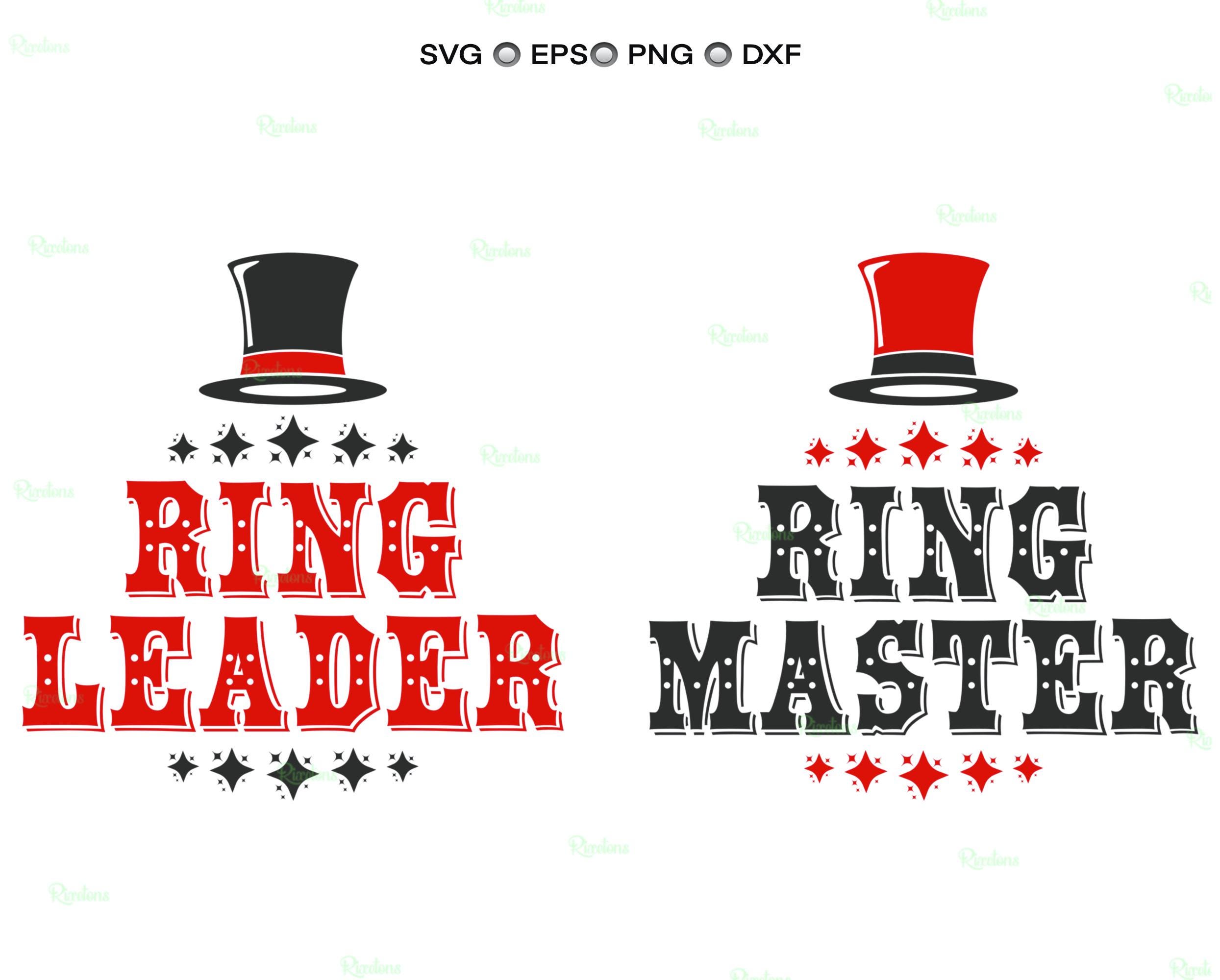 Ringmaster & Circus Tent SVG: Carnival Theme Clipart (digital Files) - Etsy
