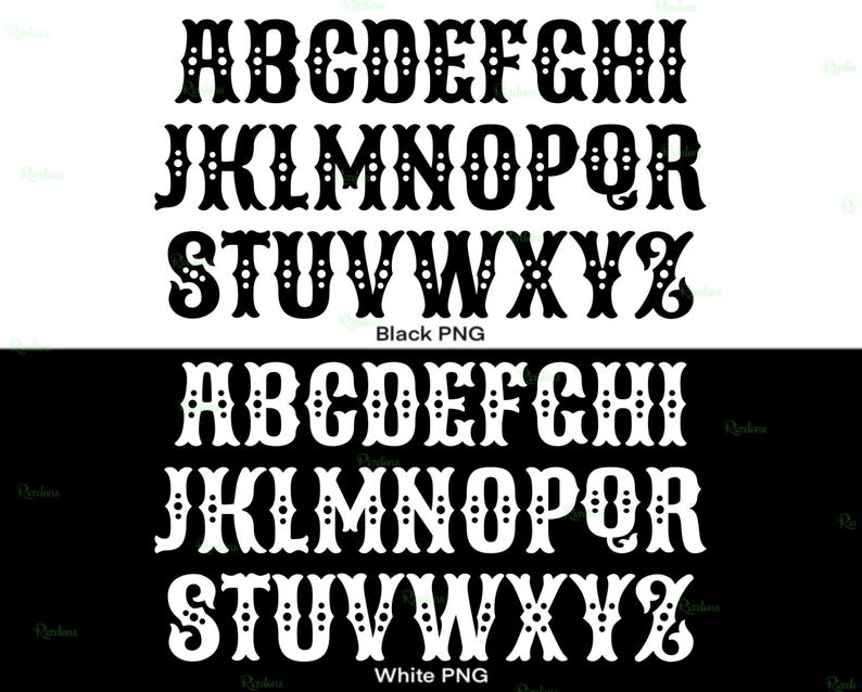 Carnival Alphabet, Circus Letters, Carnival Font, Circus Font, Circus ...