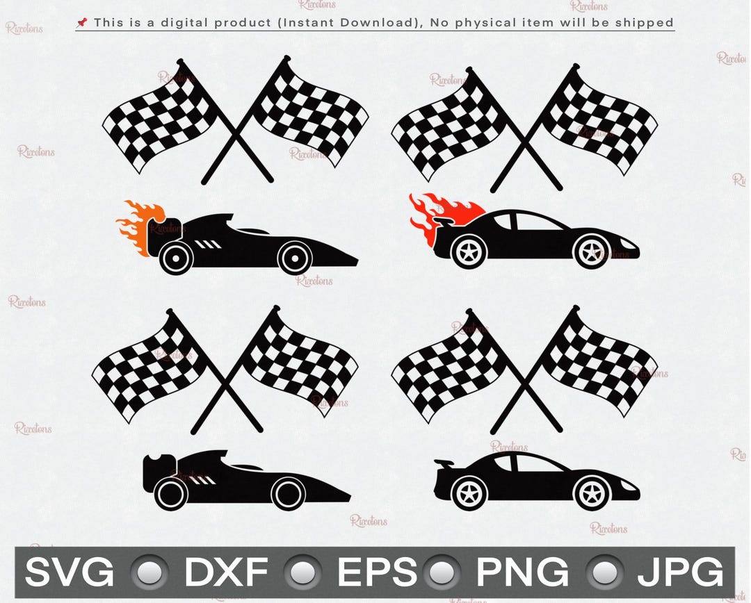 Racing Car Svg, Pit Crew Svg, Sports Car, Racing Svg, Race Car Birthday ...