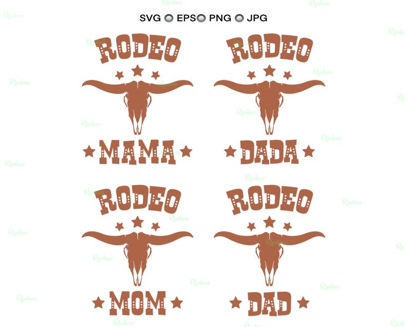 Rodeo Svg, Rodeo Family Svg, Rodeo Mama Svg, Rodeo Mom Svg, Rodeo Dad ...