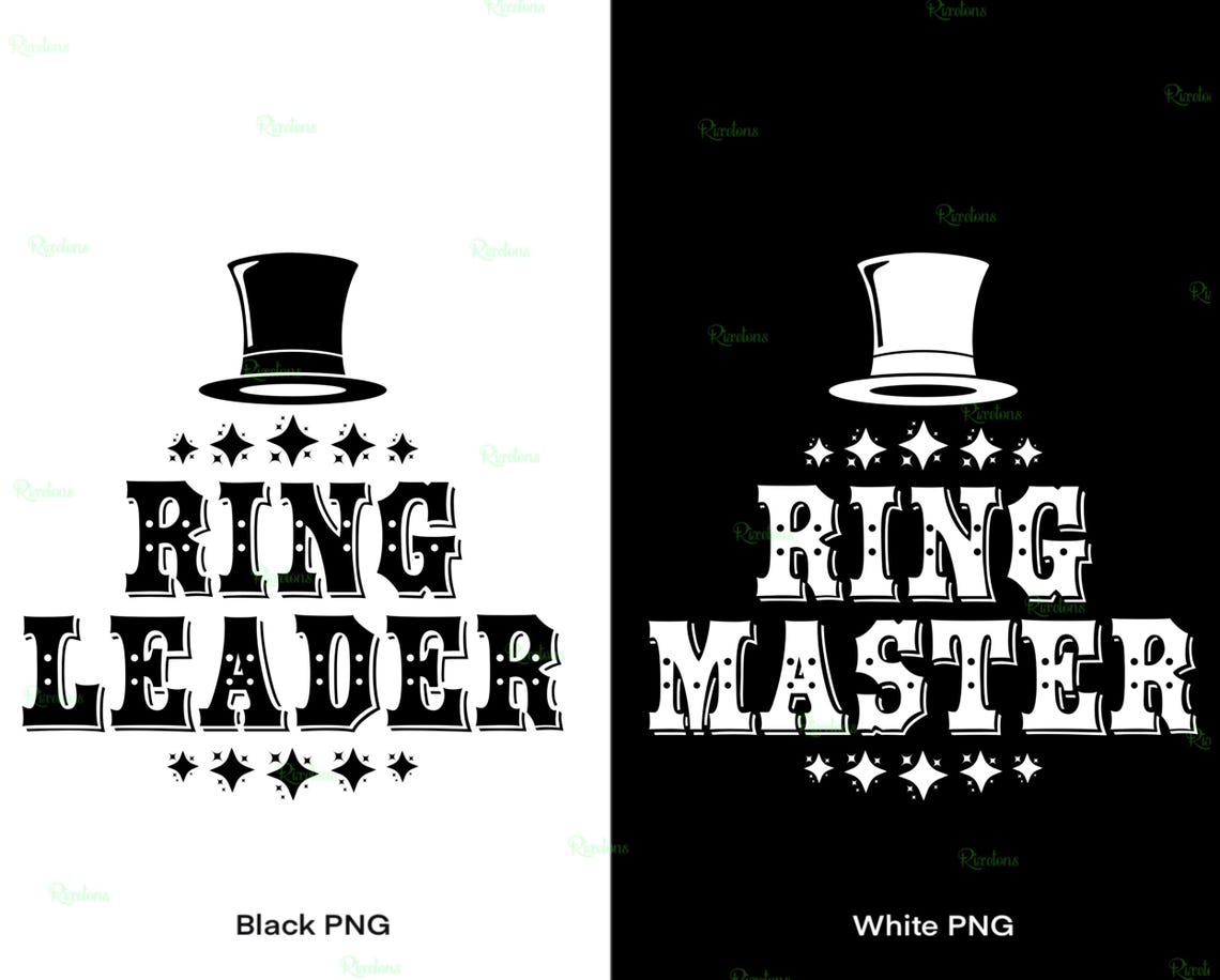 Ringmaster & Circus Tent SVG: Carnival Theme Clipart (digital Files) - Etsy