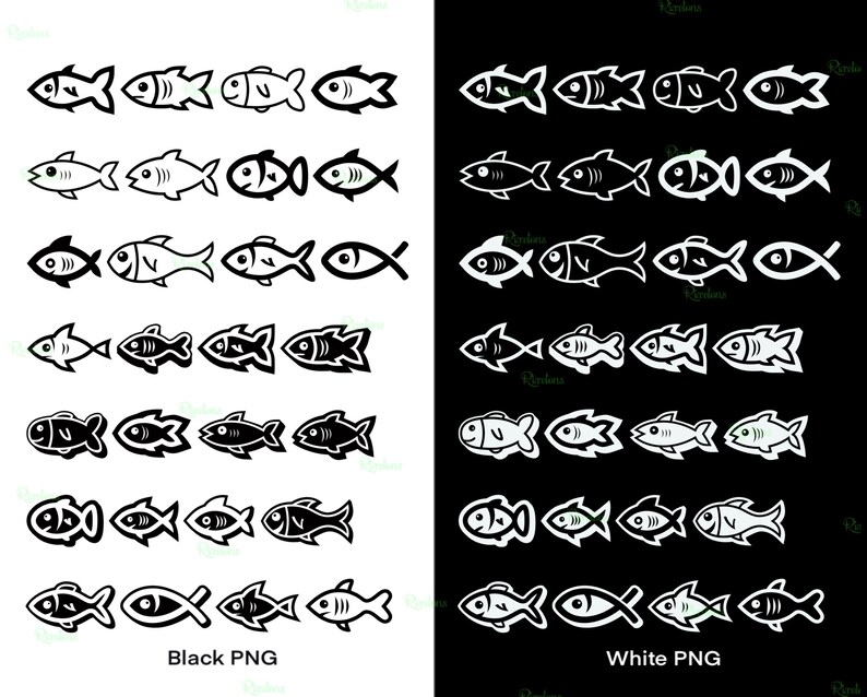 Fish Svg, Ocean Svg, Sea Svg, Svg for Cricut, Marine Svg, Fish Icon Svg ...