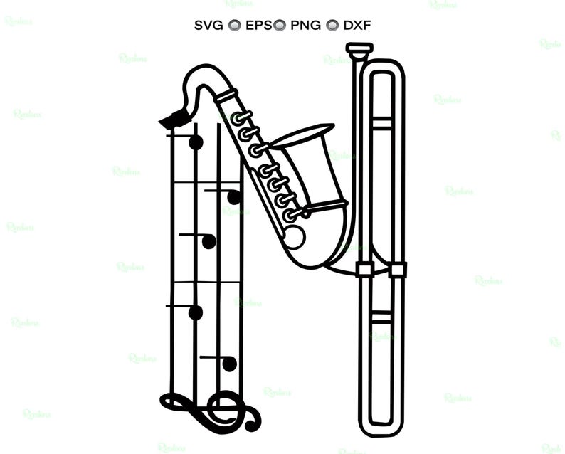 Music Font Svg, Musical Font Alphabet Letters, Notation Instrument ...