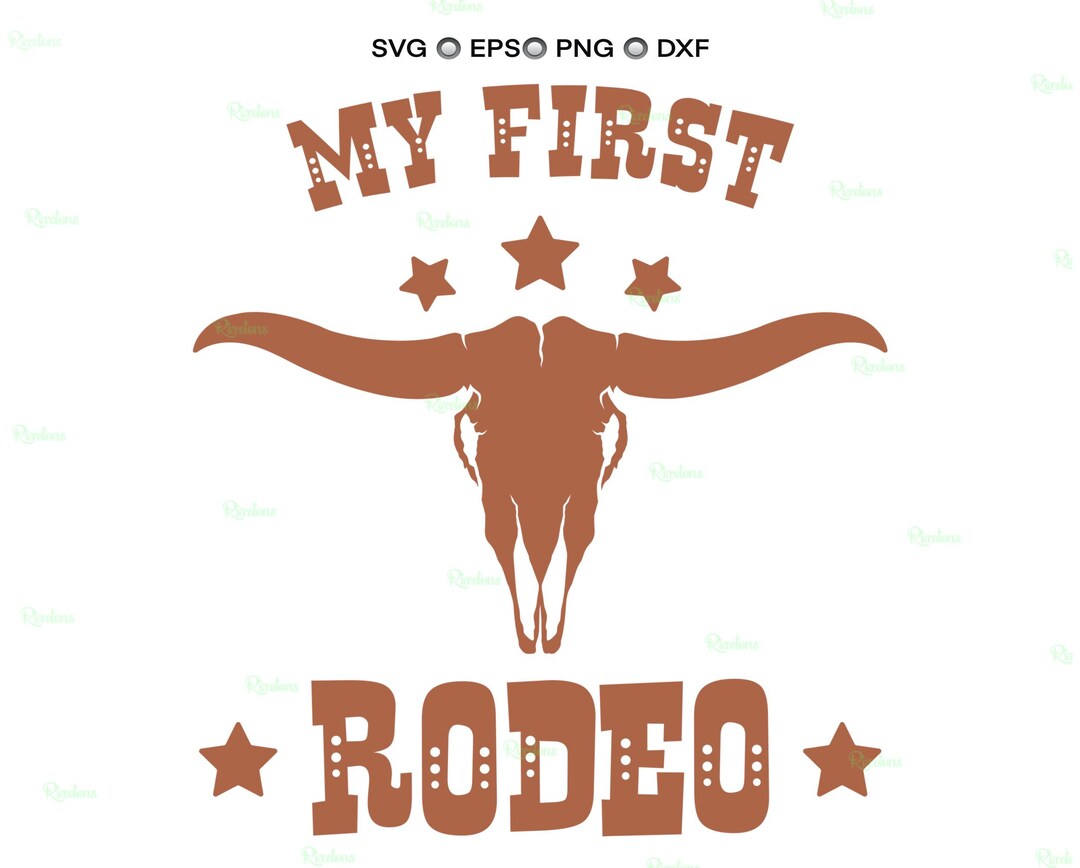 My First Rodeo Svg, Rodeo Birthday, Cowboy First Birthday, Western Baby ...