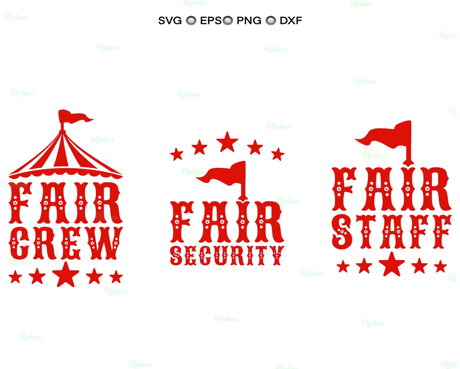 Circus Svg Bundle, Carnival Tent Clipart, Ringleader Ringmaster ...