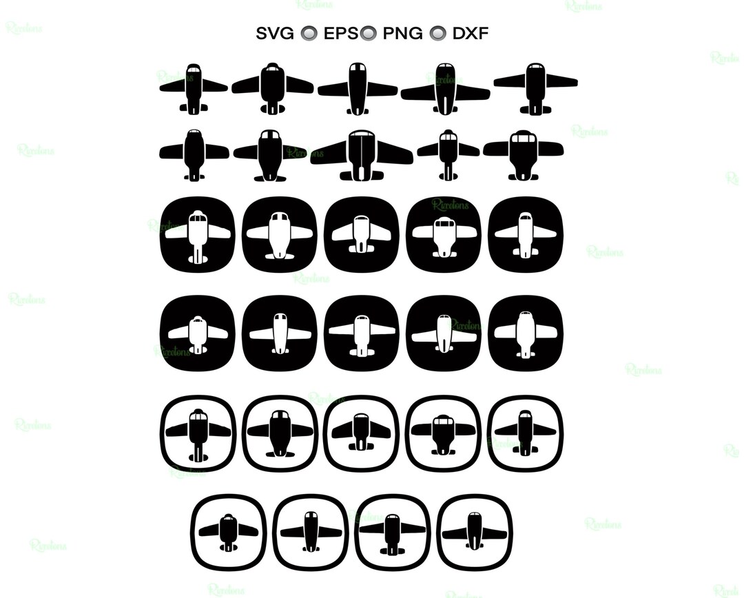 Airplane Svg, Aviation Svg, Svg for Cricut, Airplane Bundle Svg, Flight ...