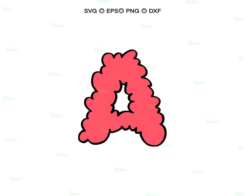 Cloud Font Svg, Font Svg, Alphabet Svg, Letter Svg, Doodle Font, Kids ...