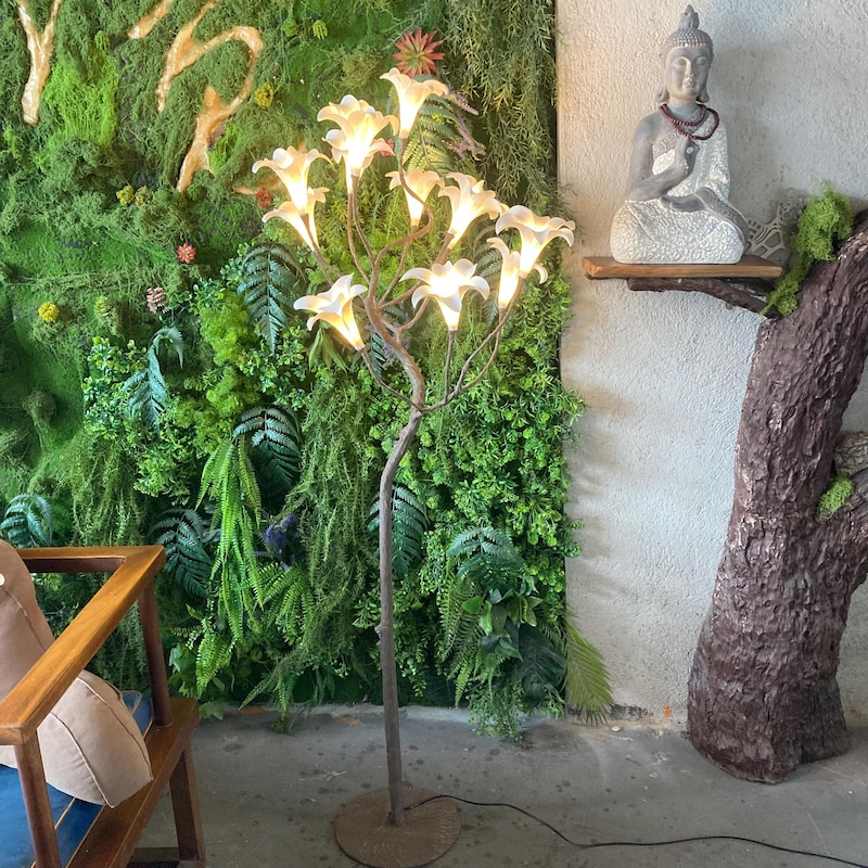 Flower Inspired Floor Lamp - Etsy UK