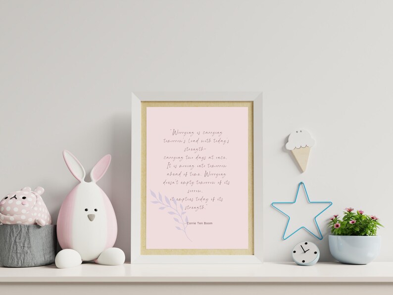 Corrie Ten Boom Wall Art Digital Download Christian Quote Wall Art ...