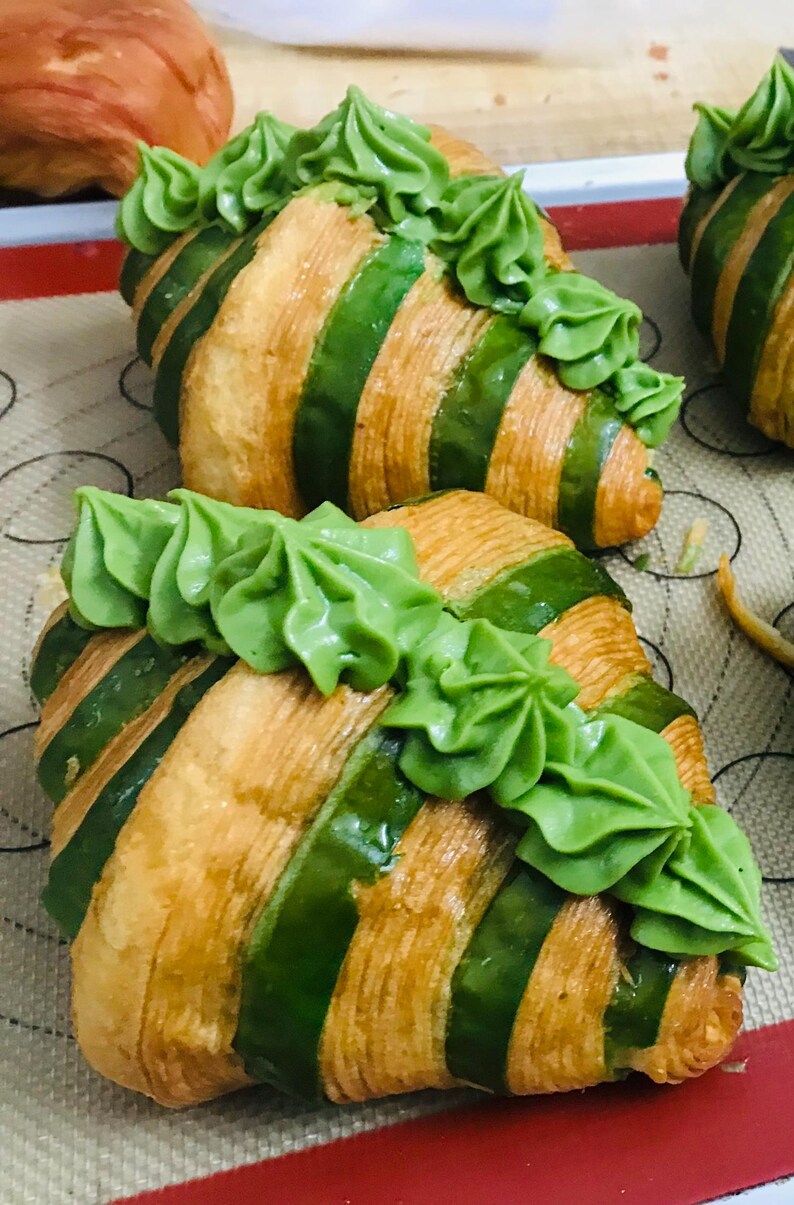 THE Delicious Matcha Croissant Recipe Handmade, Digital Recipe, PDF File, Pastry . - Etsy