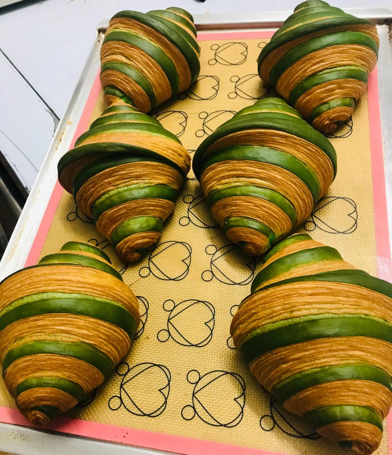 THE Delicious Matcha Croissant Recipe Handmade, Digital Recipe, PDF ...
