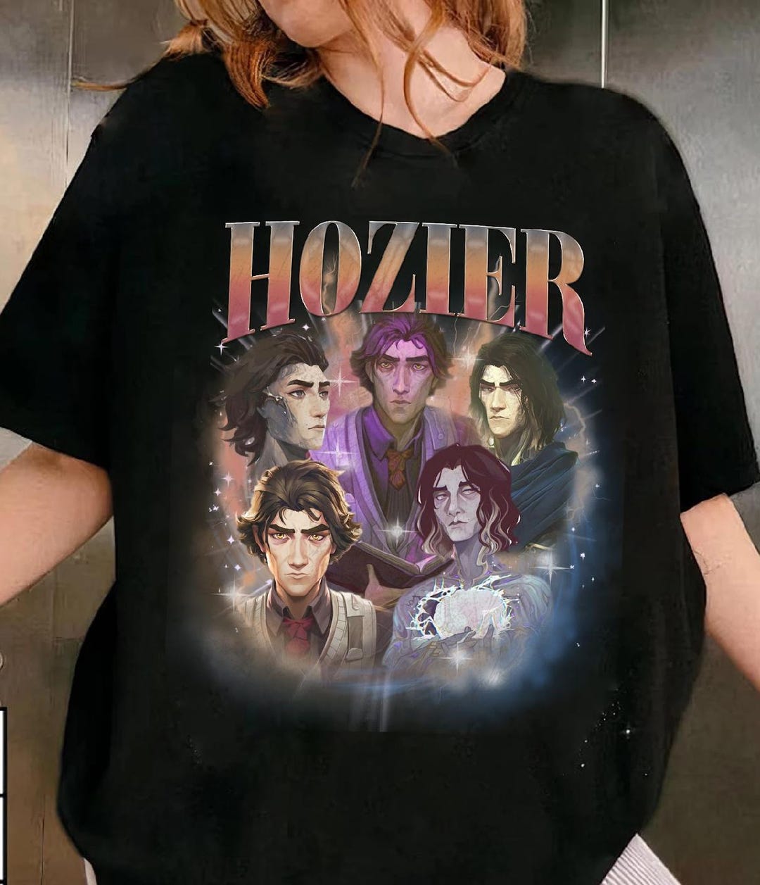 Viktor hozier Unisex Graphic Vintage-style Wash Shirt, Arcane Merch ...