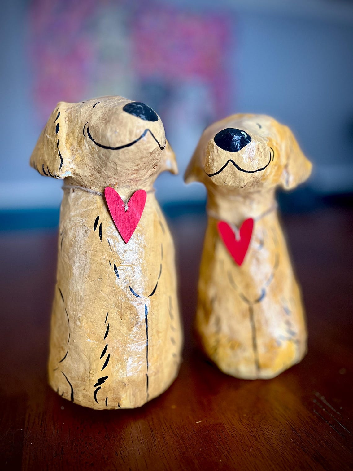 Golden Retriever Large Folk Art Paper Mache Sculpture Your Breed - Etsy