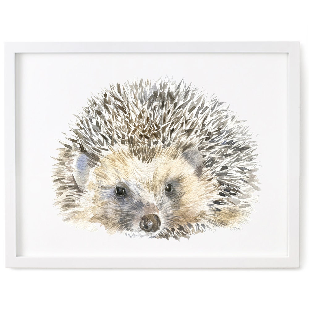 Hedgehog Painting
