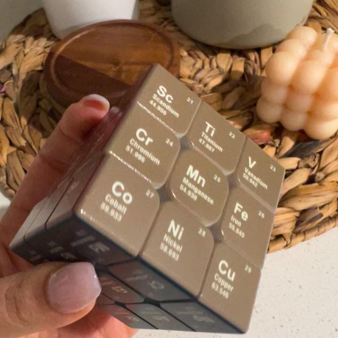 Periodic Table Rubik’s Cube - Etsy