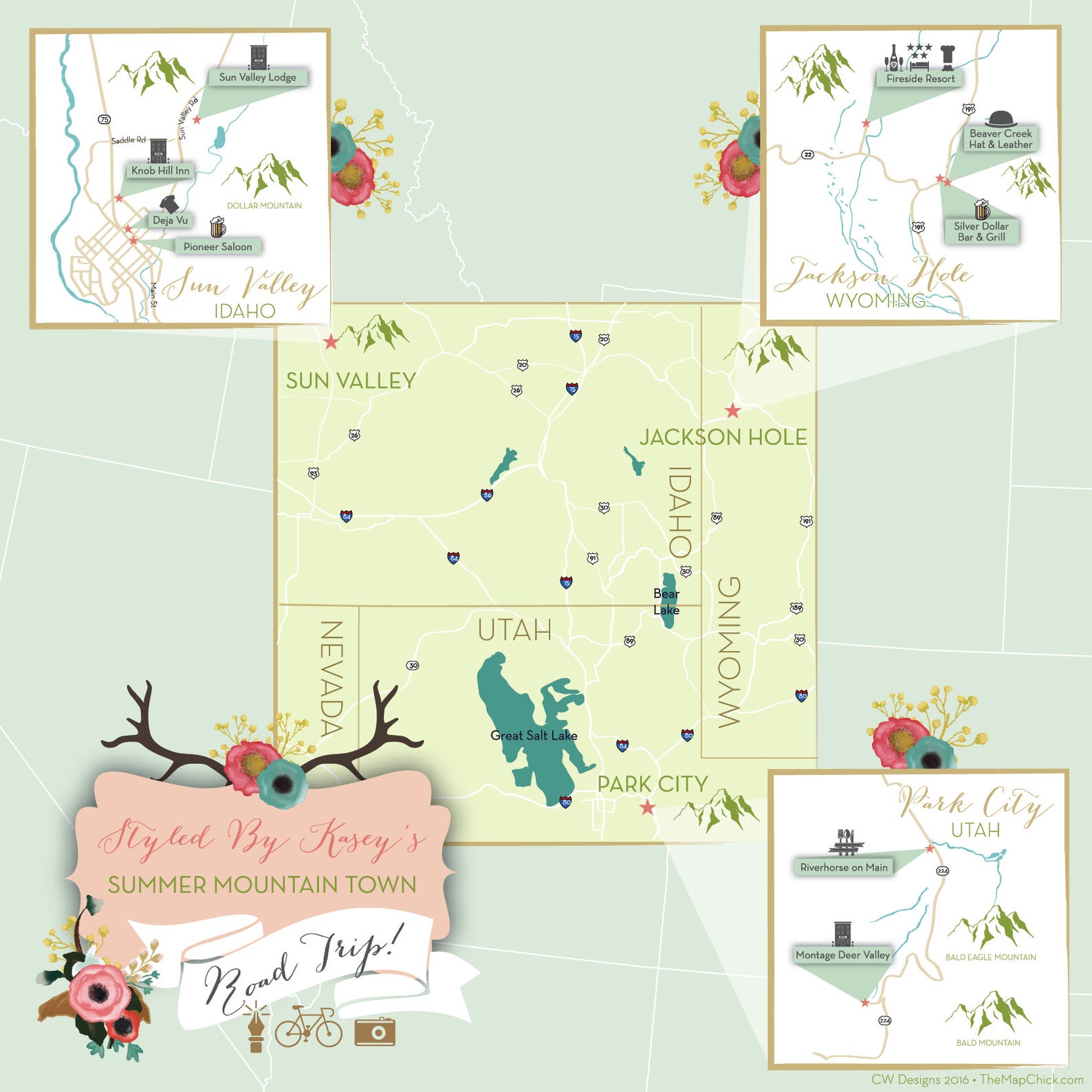 Blog Map. Instagram Map. Influencer Map. Travel Map. - Etsy