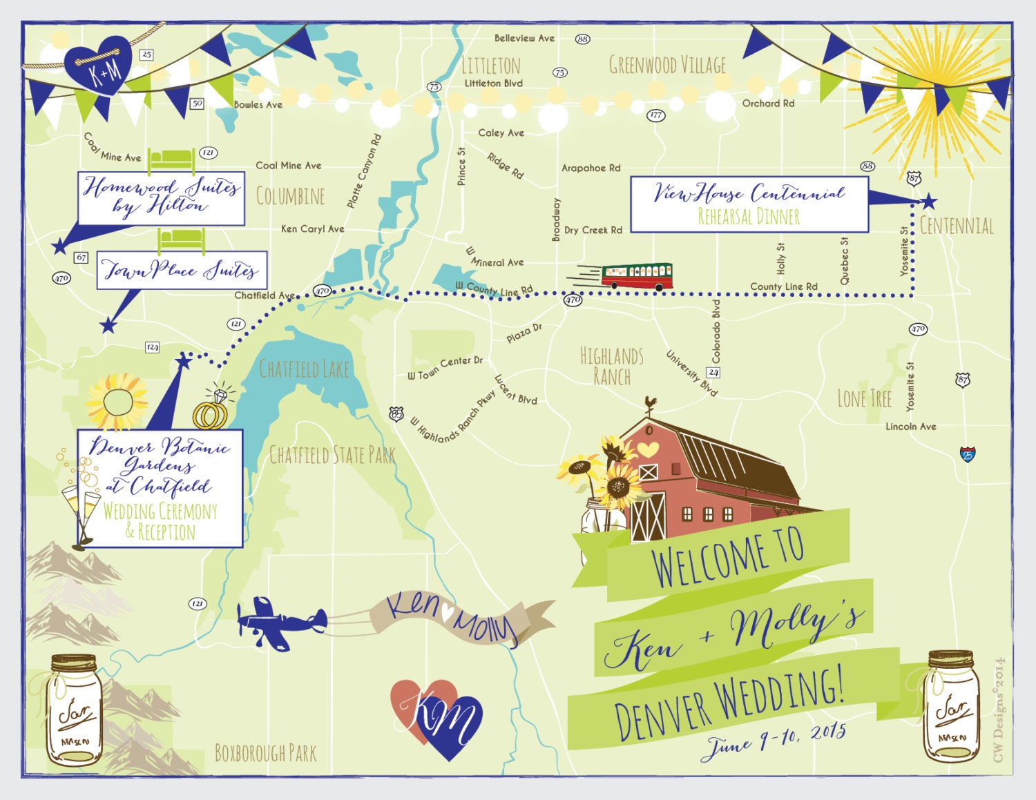 Wedding/event Map Invitation Save the Date Program or - Etsy